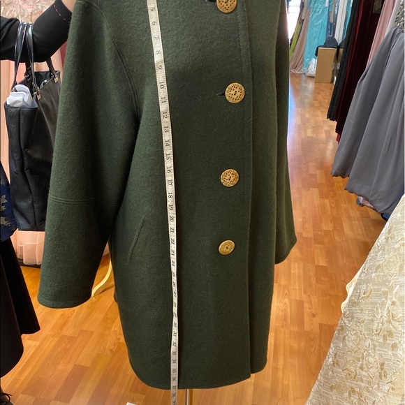 geiger | Jackets & Coats | Geiger Hooded Half Coat | Poshmark